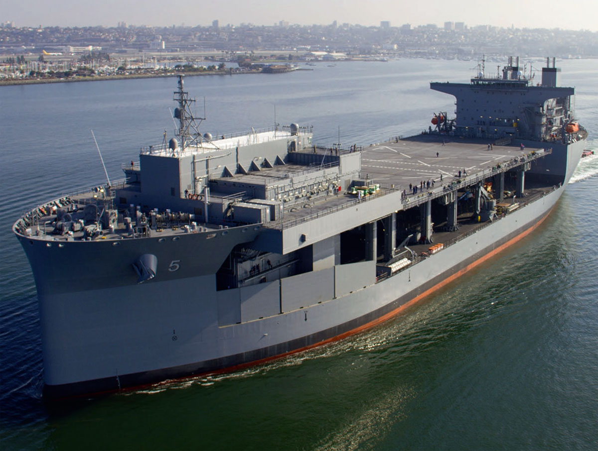 Etats-Unis troisième « Expeditionary sea base » - Magazine Raids