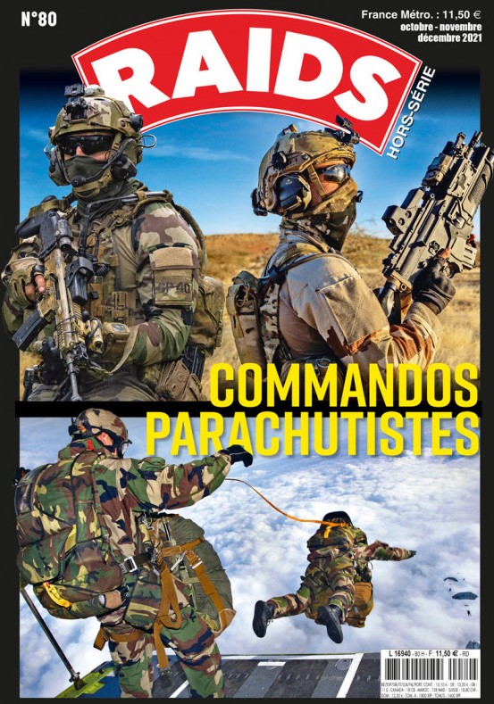 GCP - Groupement Commando Parachutiste - Magazine Raids