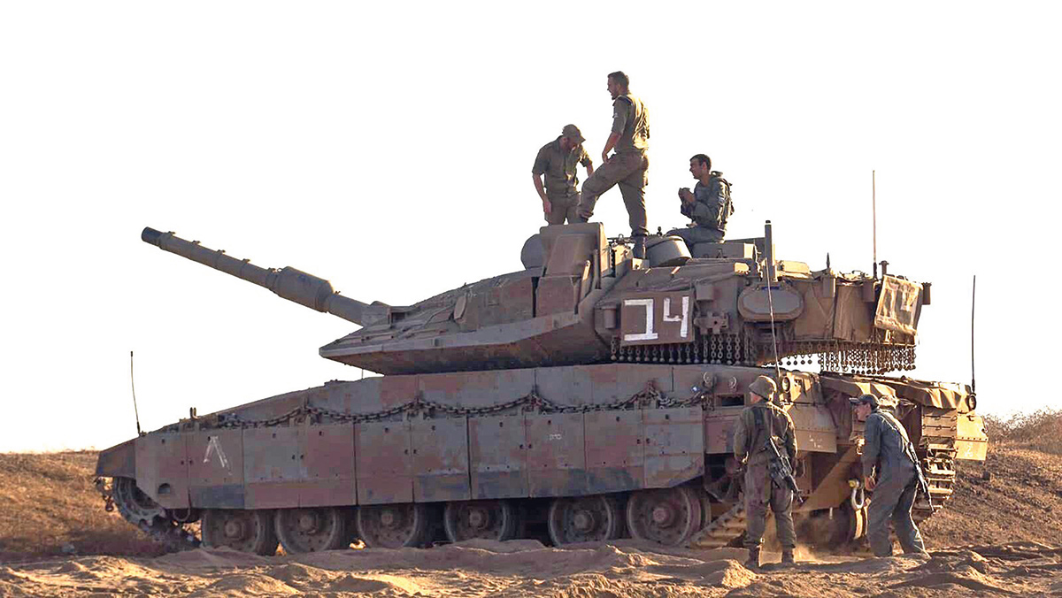 Israël : le Merkava MK 5 au combat - Magazine Raids